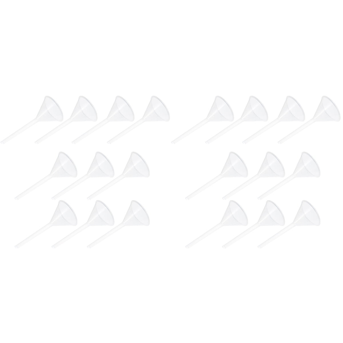 Raindrops 20 pcs Laboratory Triangle Funnel Plastic Funnel 75mm Funnel ...