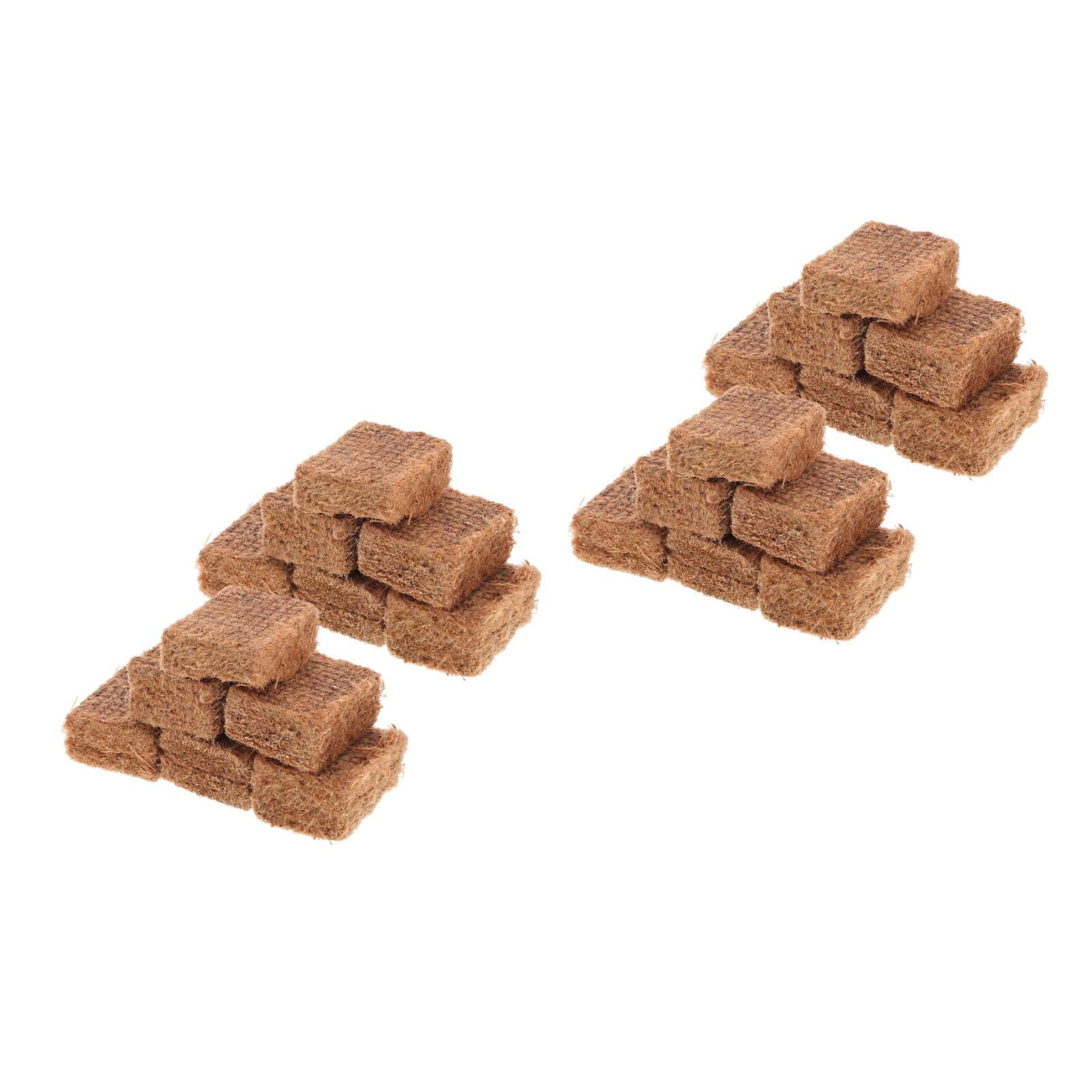 Raindrops 20 pcs Outdoor Fire Starters Cubes for BBQ Fireplace Charcoal ...