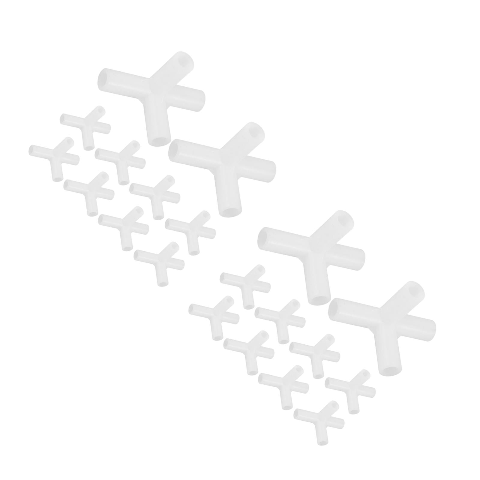 Raindrops 20 pcs Plastic Right Angle Elbow Tent Pole Connectors for ...