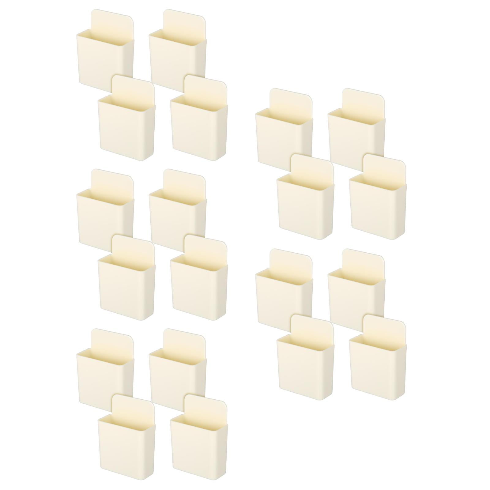 Raindrops 20 pcs Remote Holders -Adhesive Wall Mount Remote Storage Box ...