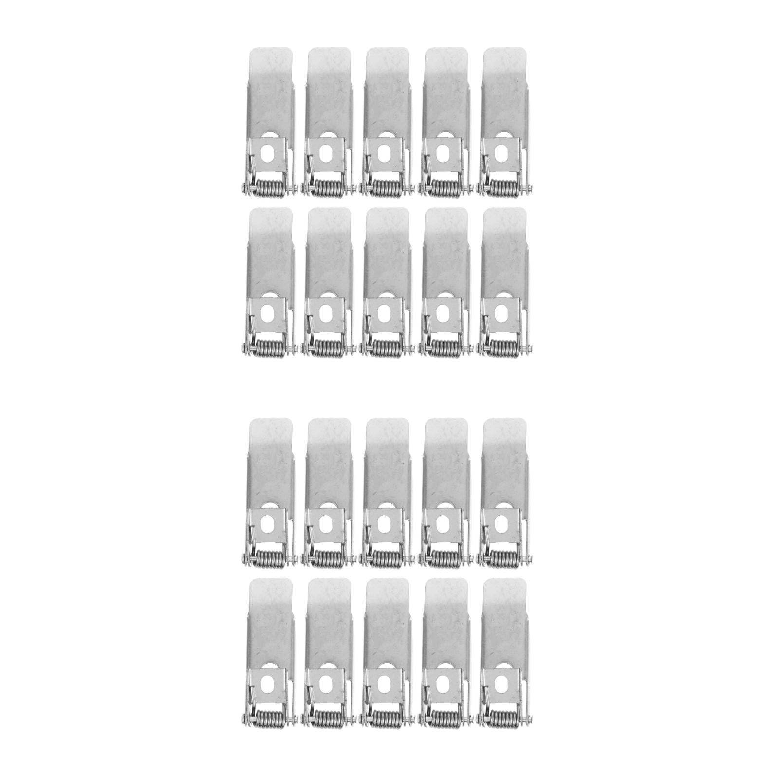 Raindrops 20 pcs Securing Clamps For Lamp Ceiling Clips Small Spring ...