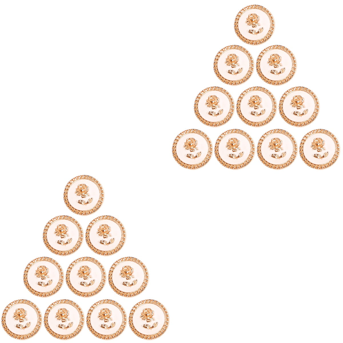 Raindrops 20 pcs Sewing Button 15mm Coat Button Replacement Uniform ...