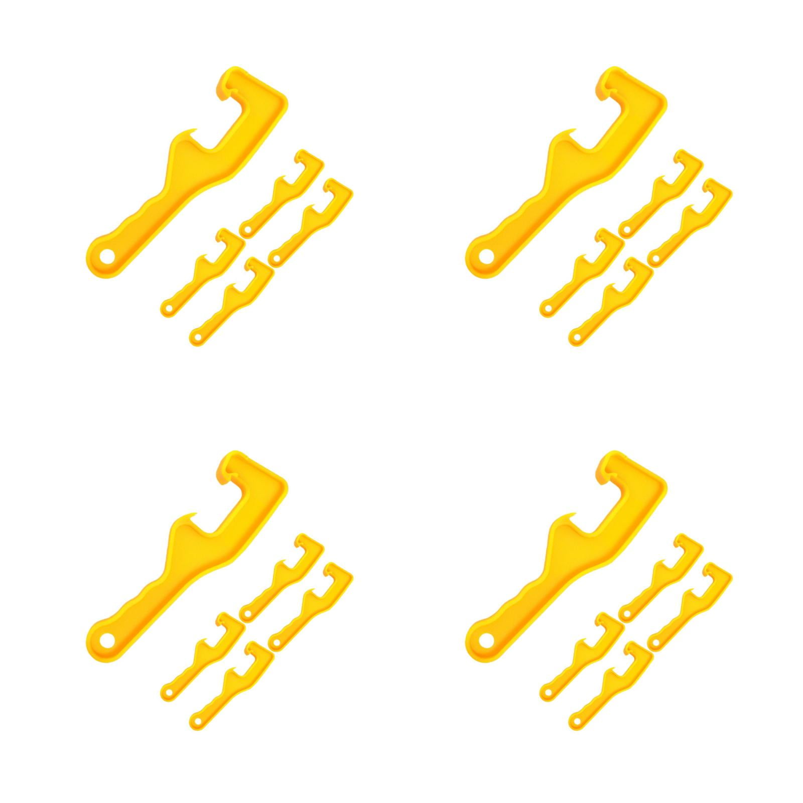 Raindrops 20 pcs Universal Lid Lifter Tool for Paint Buckets Strong Oil ...