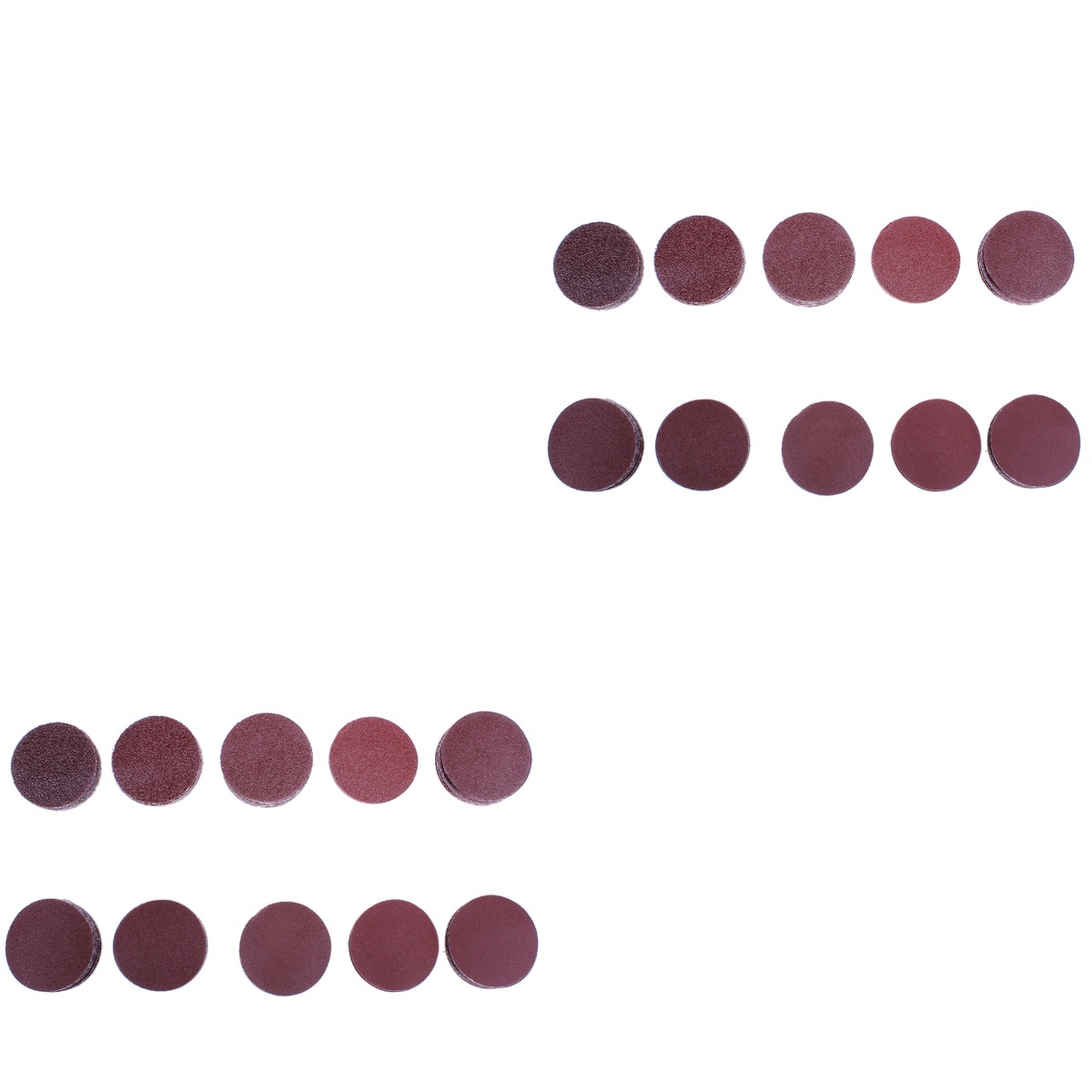 Raindrops 200 PCS 2 Inch Round Sanding Discs Sandpaper Circular Pads ...