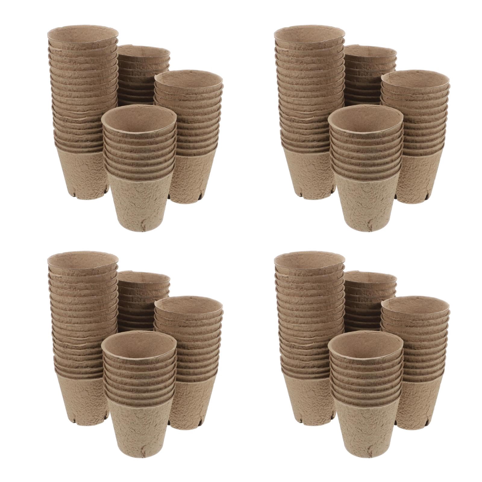 Raindrops 200 PCS Paper Planter Pots Kids DIY Craft Paper Cups Small ...