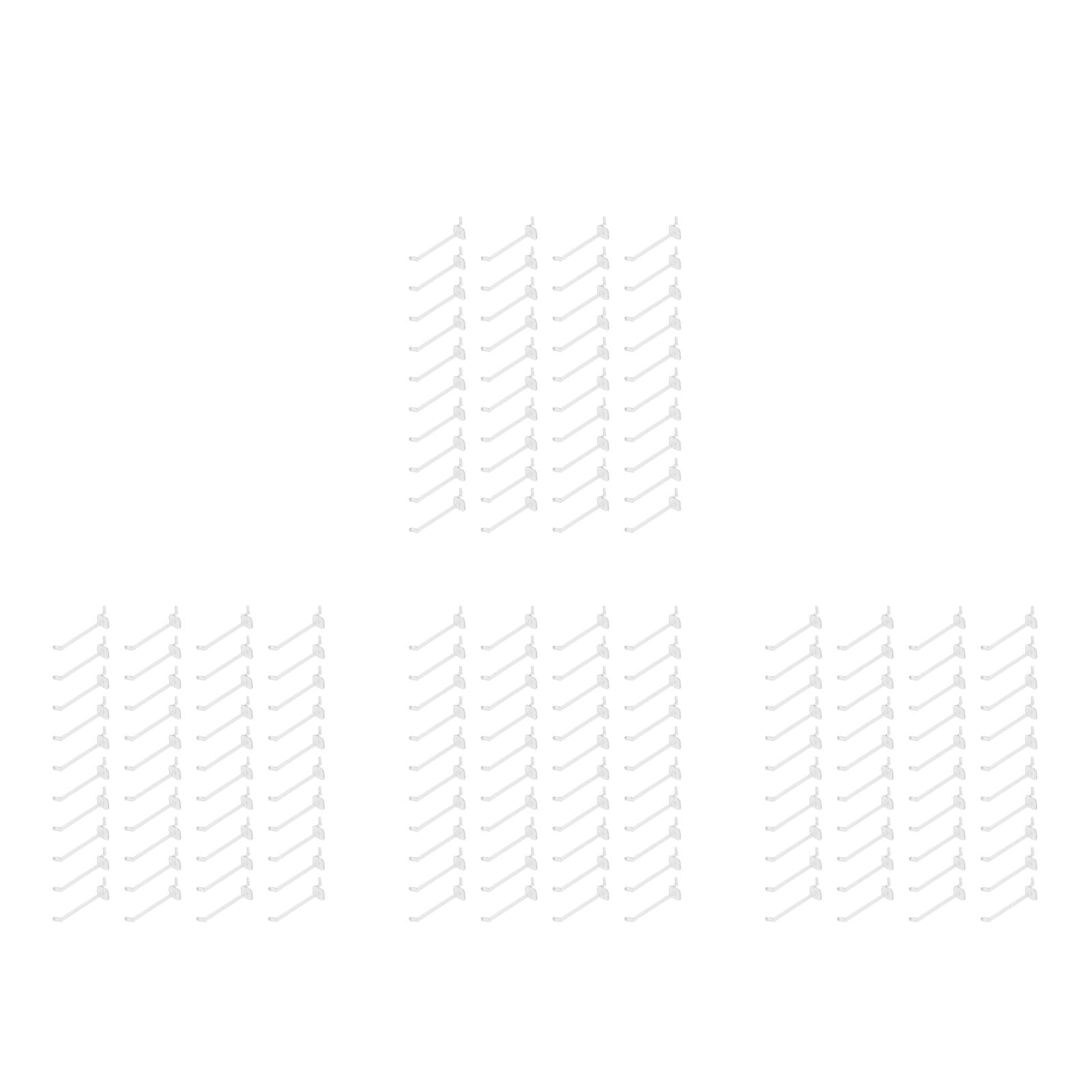 Raindrops 200 PCS Peg Board Shelving Hooks Pegboard Locking Hooks ...