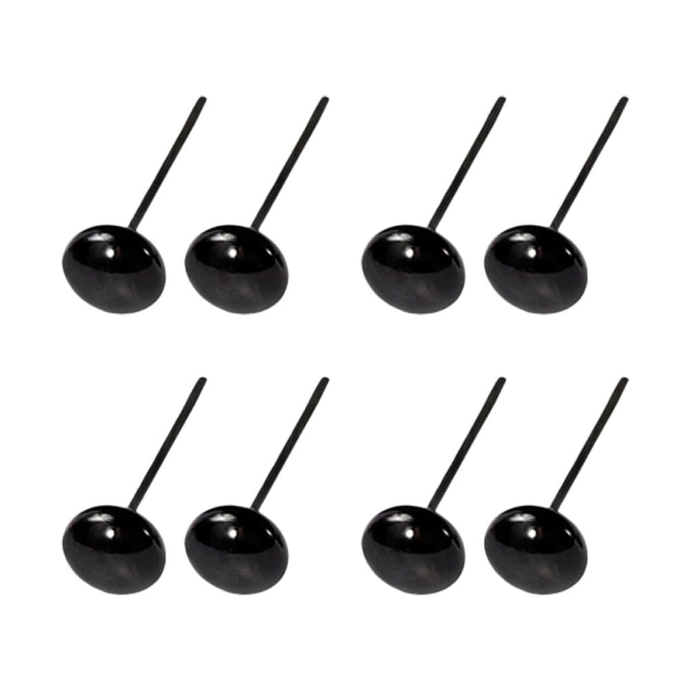 Raindrops 200 Pairs Crochet Eyeballs Plastic Black for Children School ...