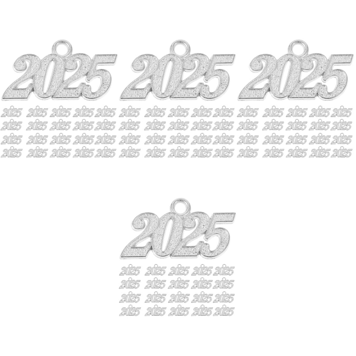 Raindrops 200 Pcs Graduation Charms Number Charms Graduation Hat ...