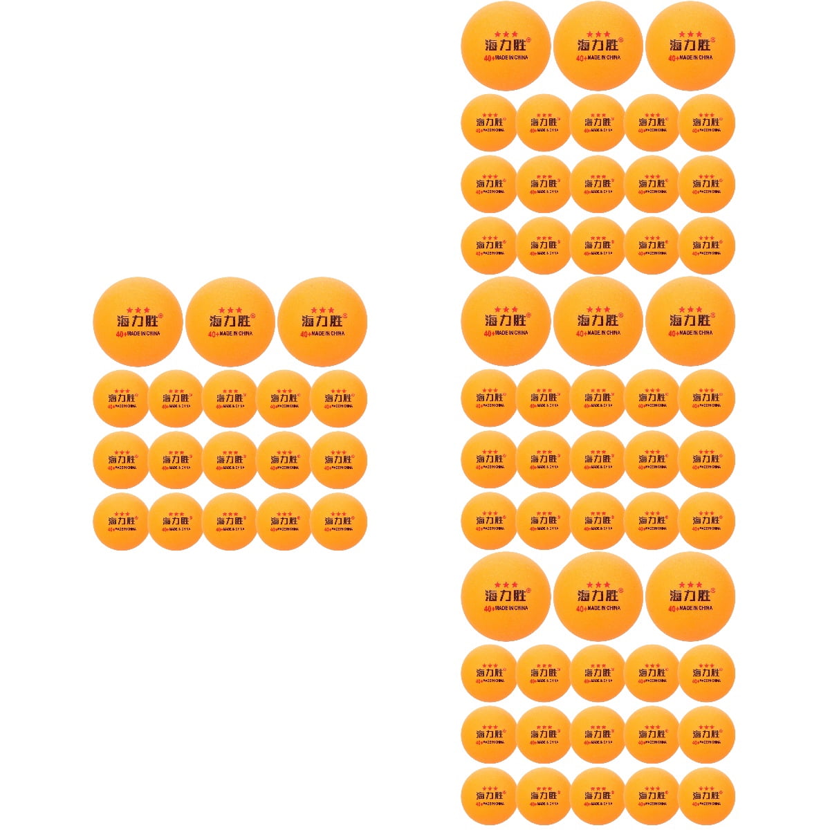 Raindrops 200 Pcs Pong Balls for Training Adults Kids Table Tennis ...