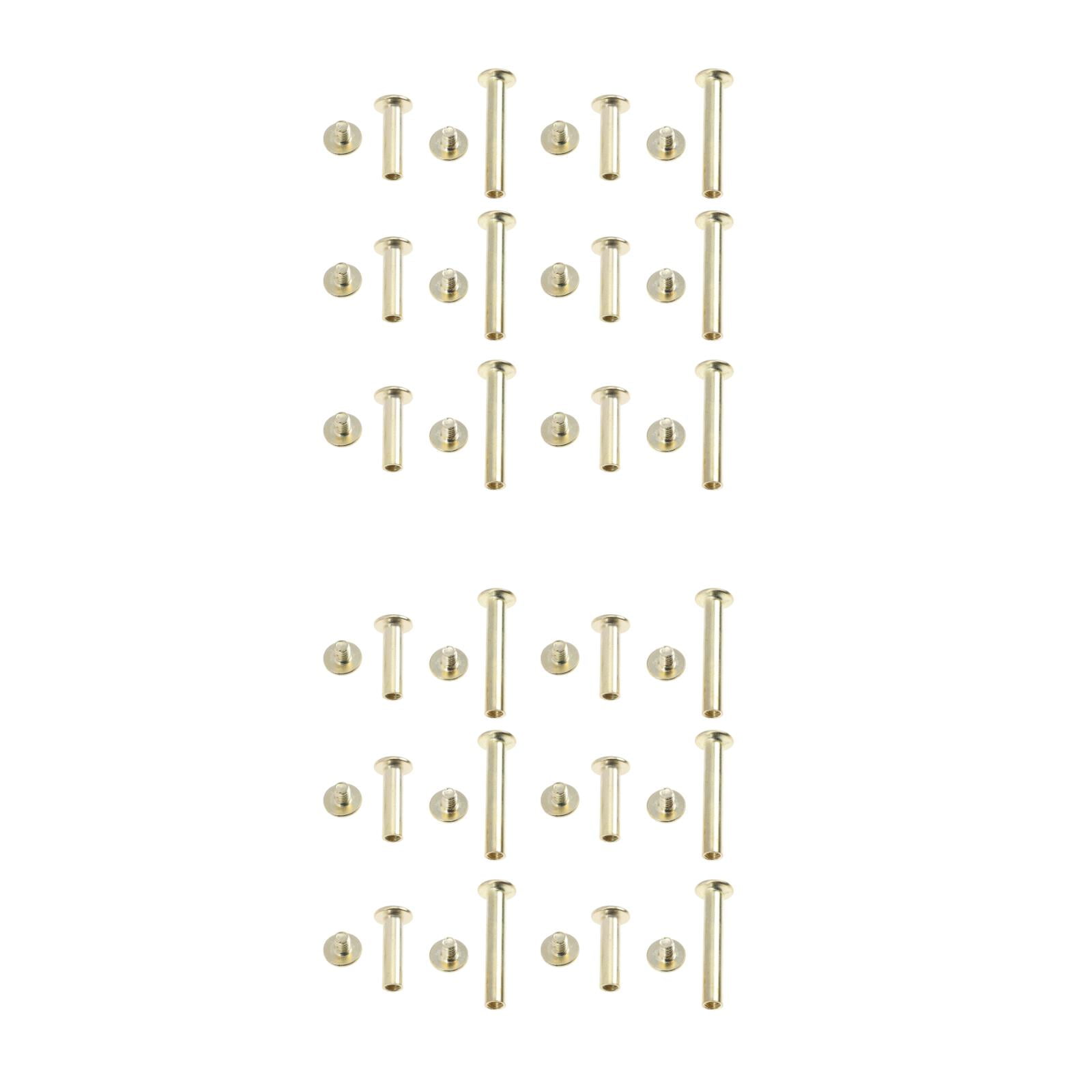 Raindrops 200 pcs Binding Screw Post Chicago Binding Screws Assorted ...