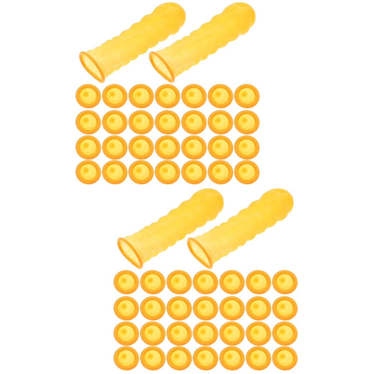 Raindrops 200 pcs Butyronitrile Finger Covers Anti-wear Finger ...