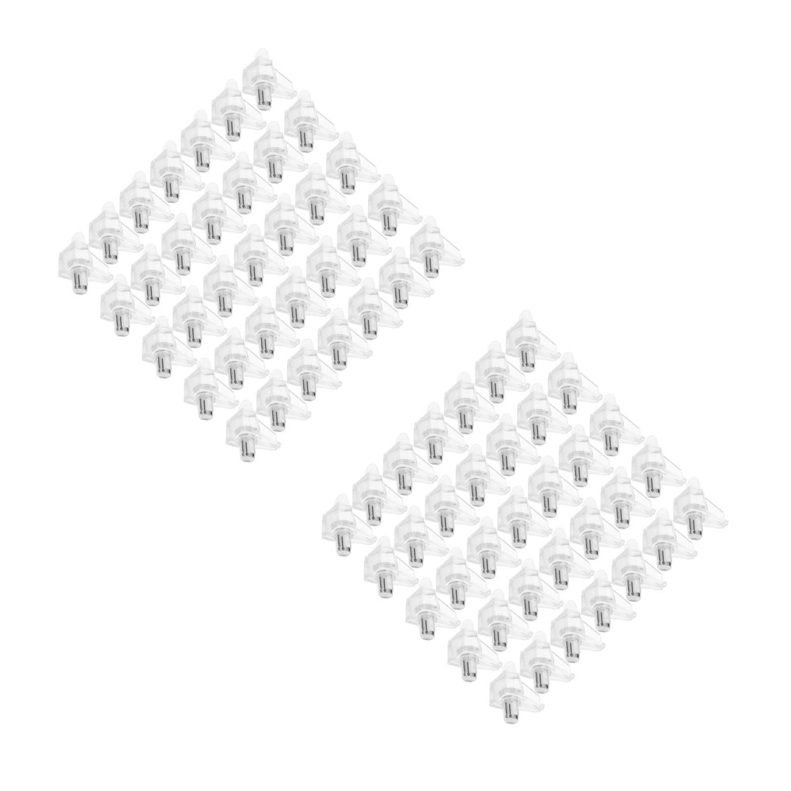 Raindrops Hemoton 200 Pcs Shelf Support Pegs for Wood Shelving Cabinets ...