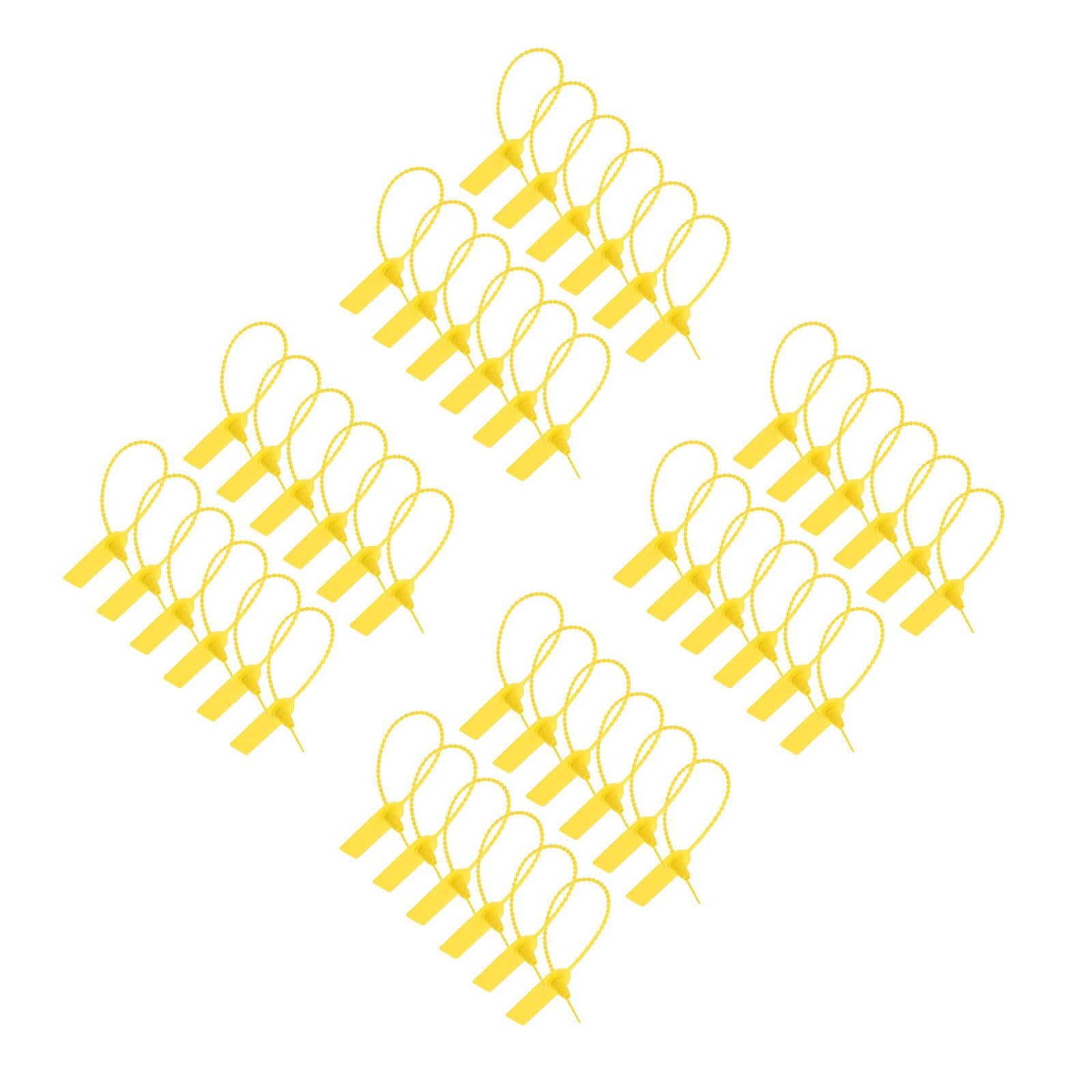 Raindrops 200 pcs Waterproof Plastic Tags With Zip Ties For Secure ...