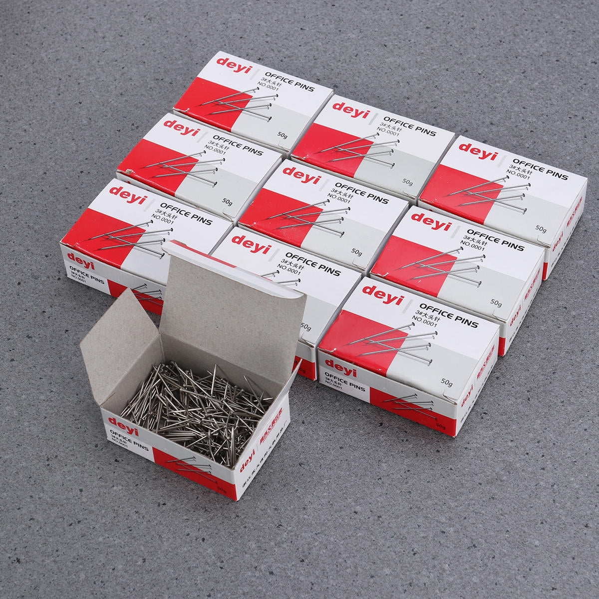 Raindrops 2000 Pieces Stainless Steel Straight Pins Silver for Sewing ...