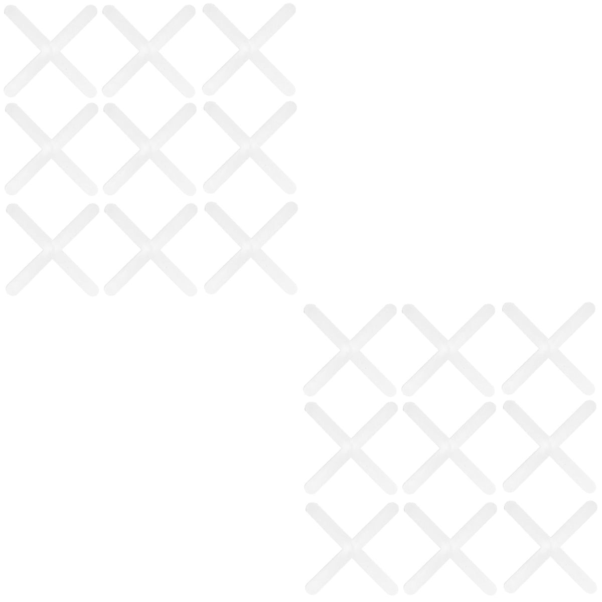 Raindrops 2000 pcs Floor Tile Cross Shaped Spacers Ceramic Tile Spacers ...