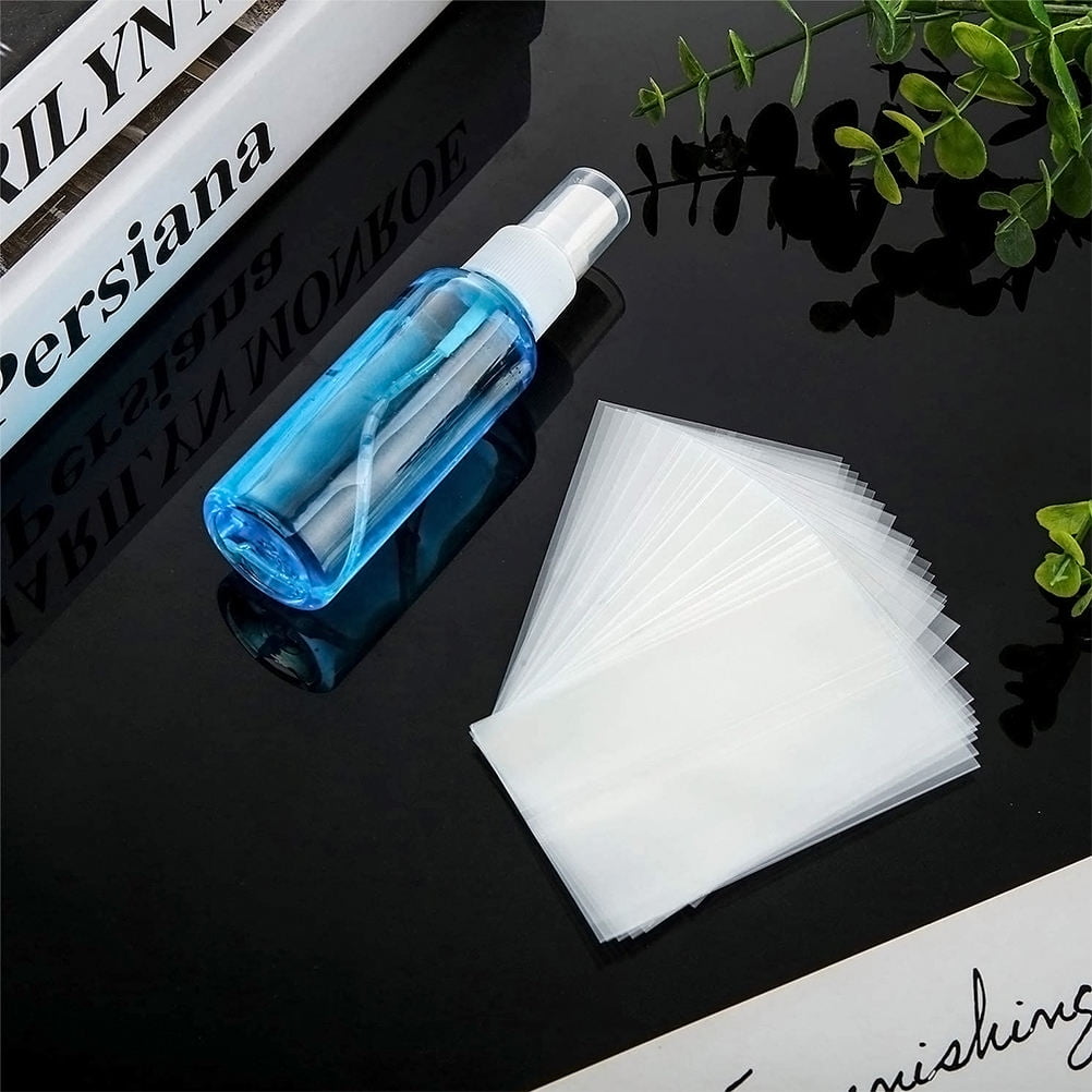 Raindrops 2000Pcs PVC Shrink Wrap Bags Transparent Rectangular Sealing ...