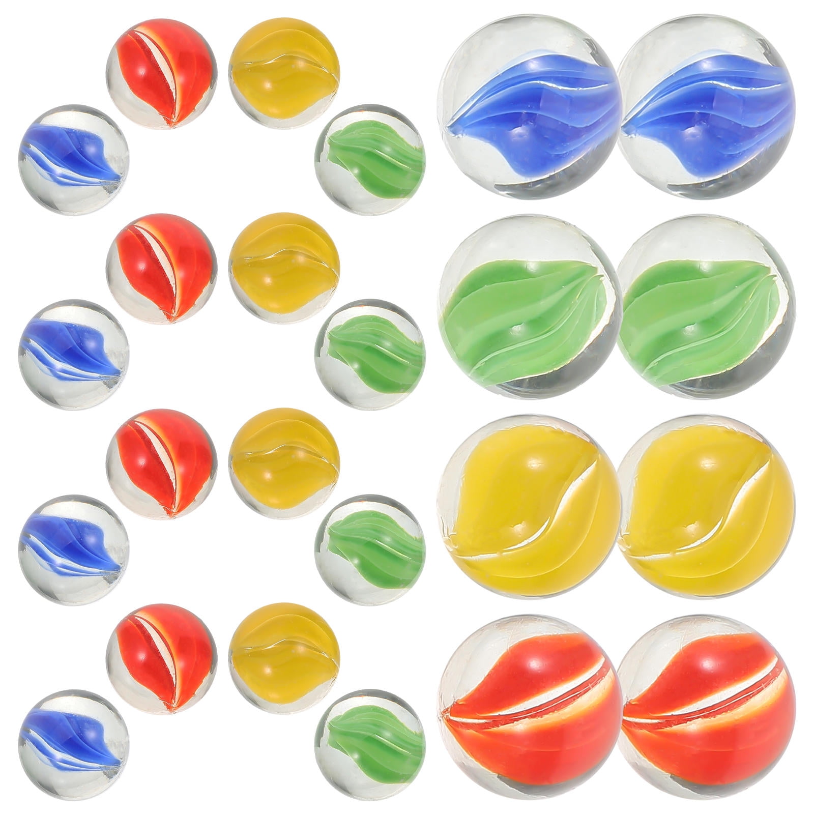 Raindrops 200Pcs Butterfly Feeder Marble Decorations Colored Glass ...