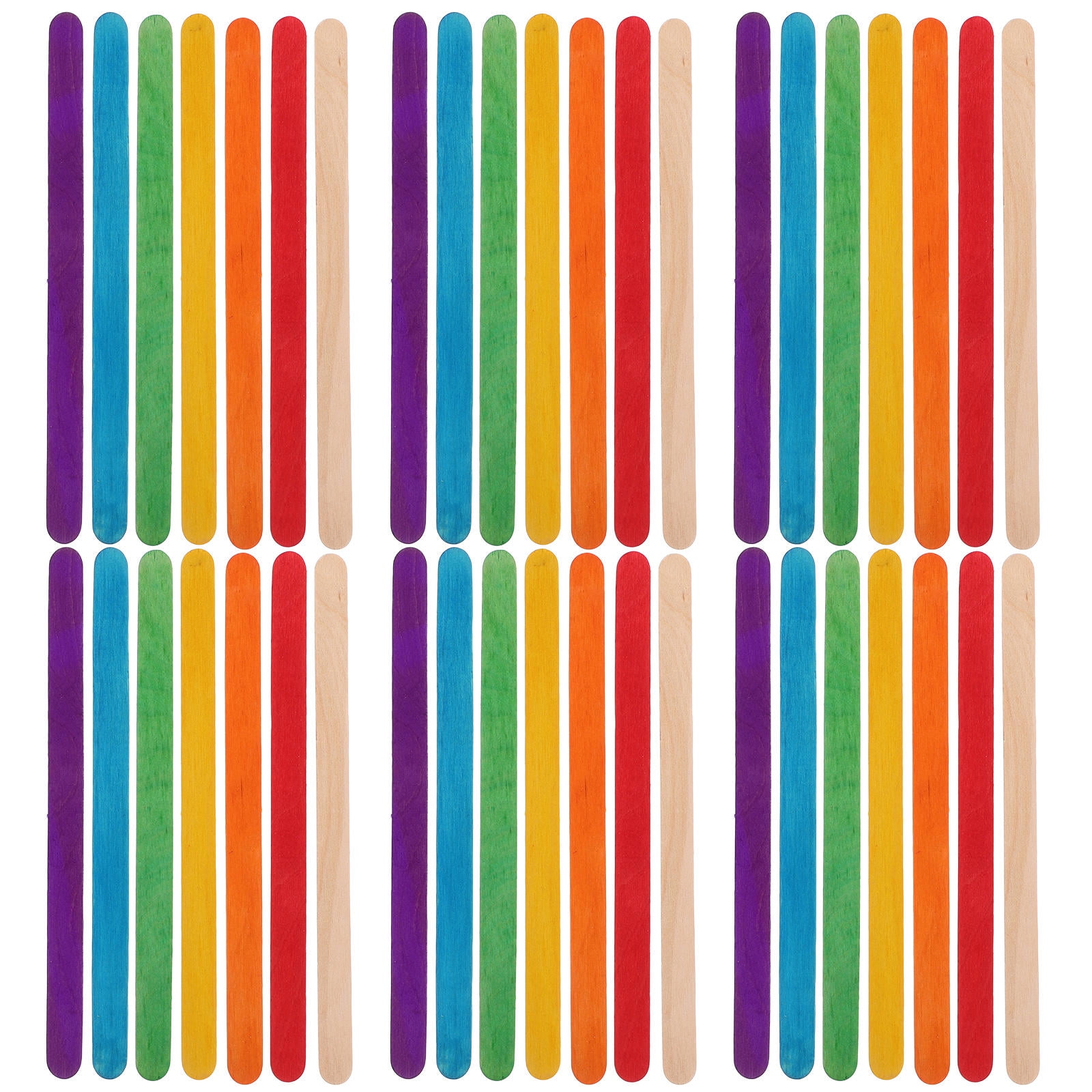 Raindrops Colored Craft Sticks for DIY Projects and Classroom Art ...