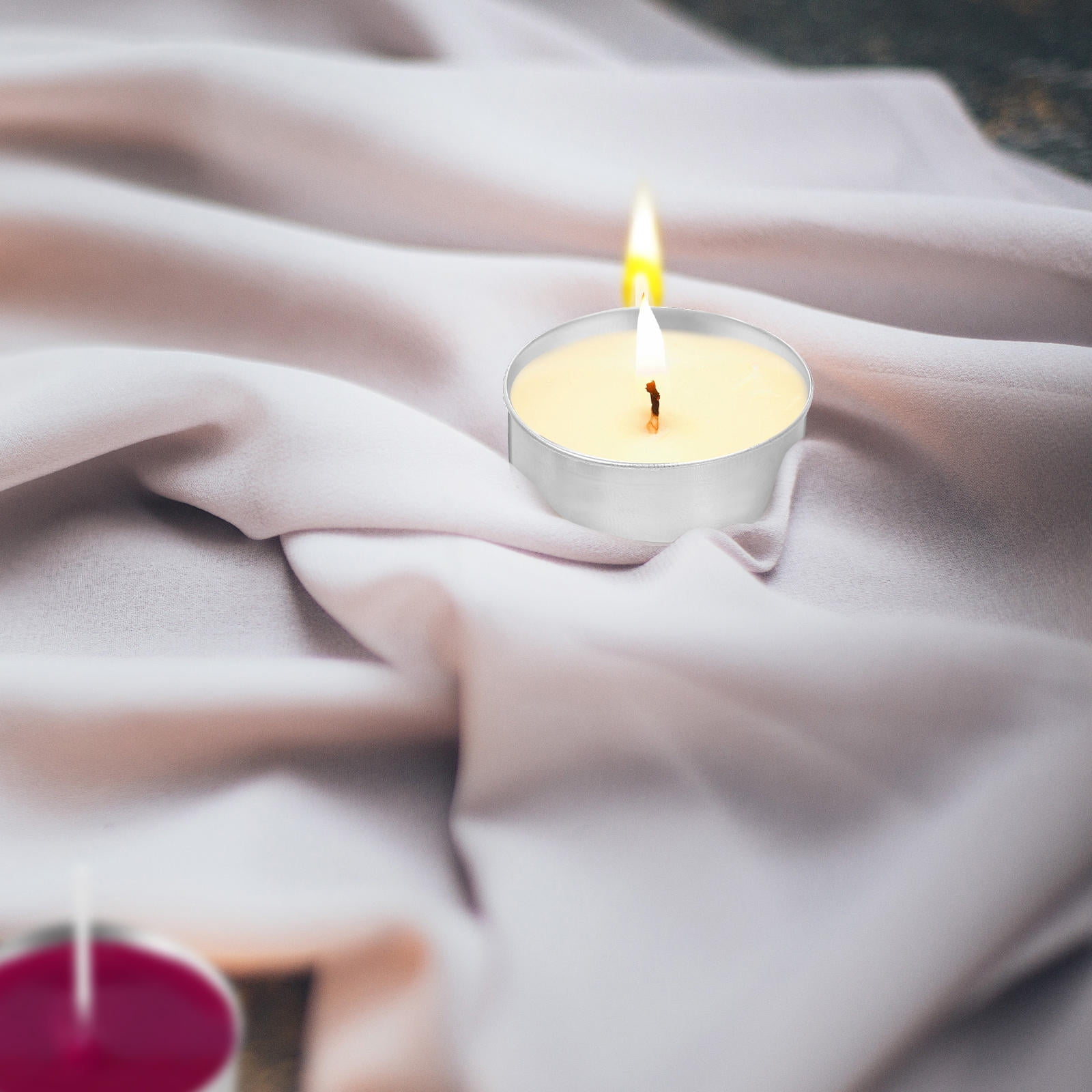 Raindrops Aluminium Tea Light Cups Candle Making Holders Silver 200pcs - Walmart.com