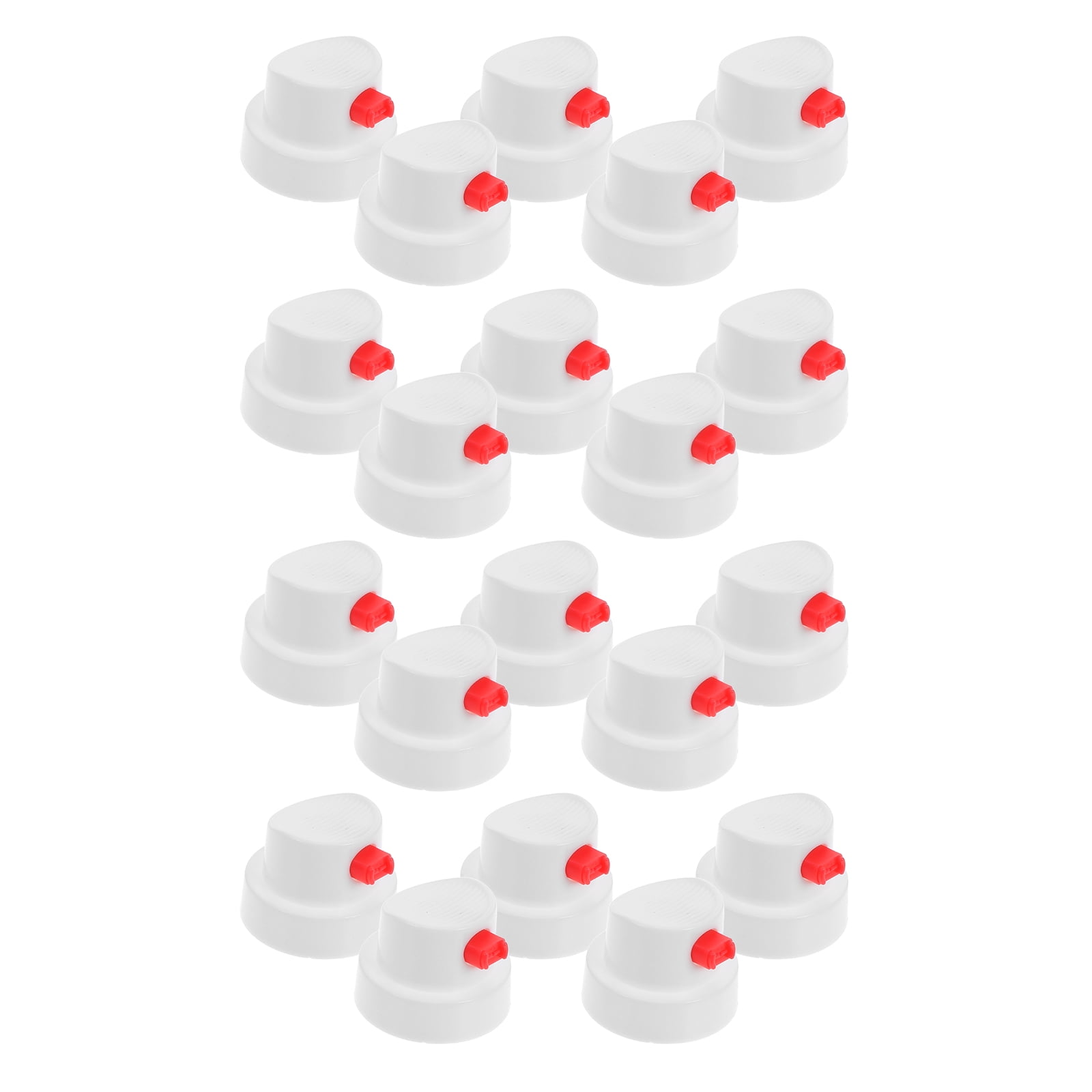 Raindrops 20PCS Mini White Spray Can Nozzle Replacements Plastic Spray ...