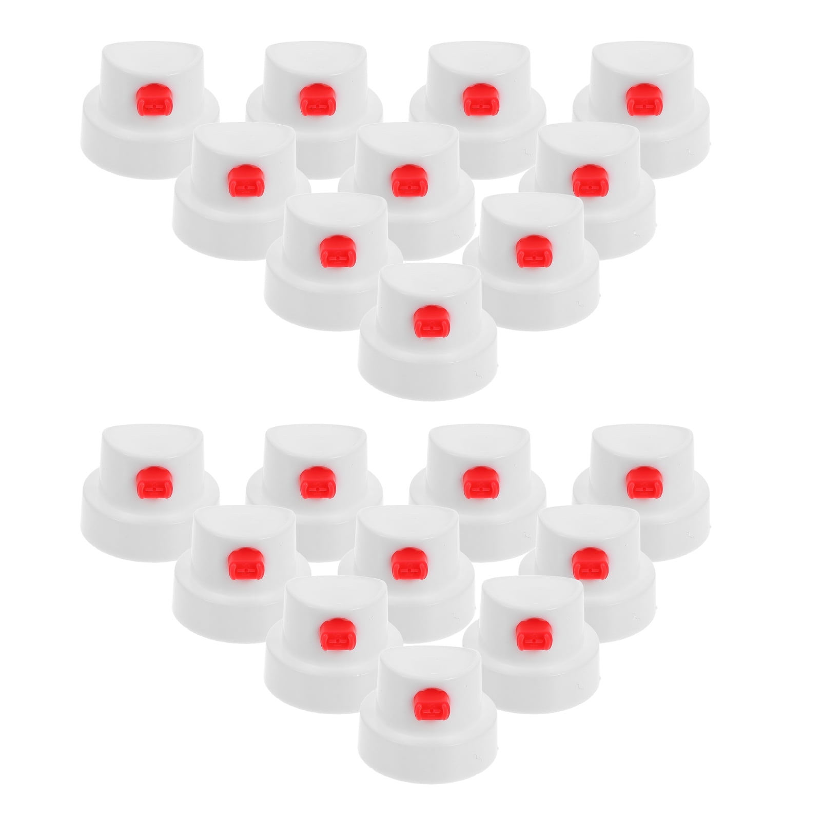 Raindrops 20PCS Plastic Spray Can Nozzles White Fat Spray Paint Caps ...