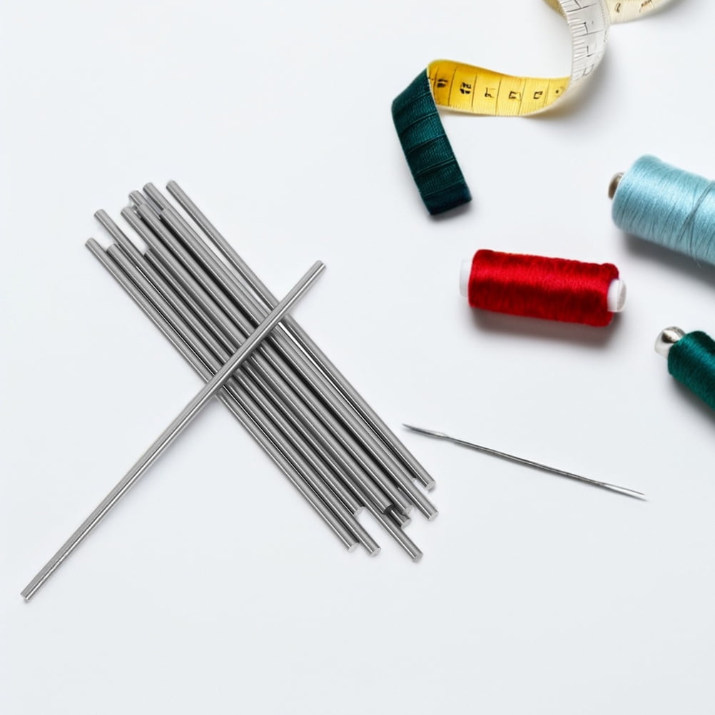 Raindrops 20Pcs Metal Knitting Pins Steel Blocking Rods for Crafts Home ...