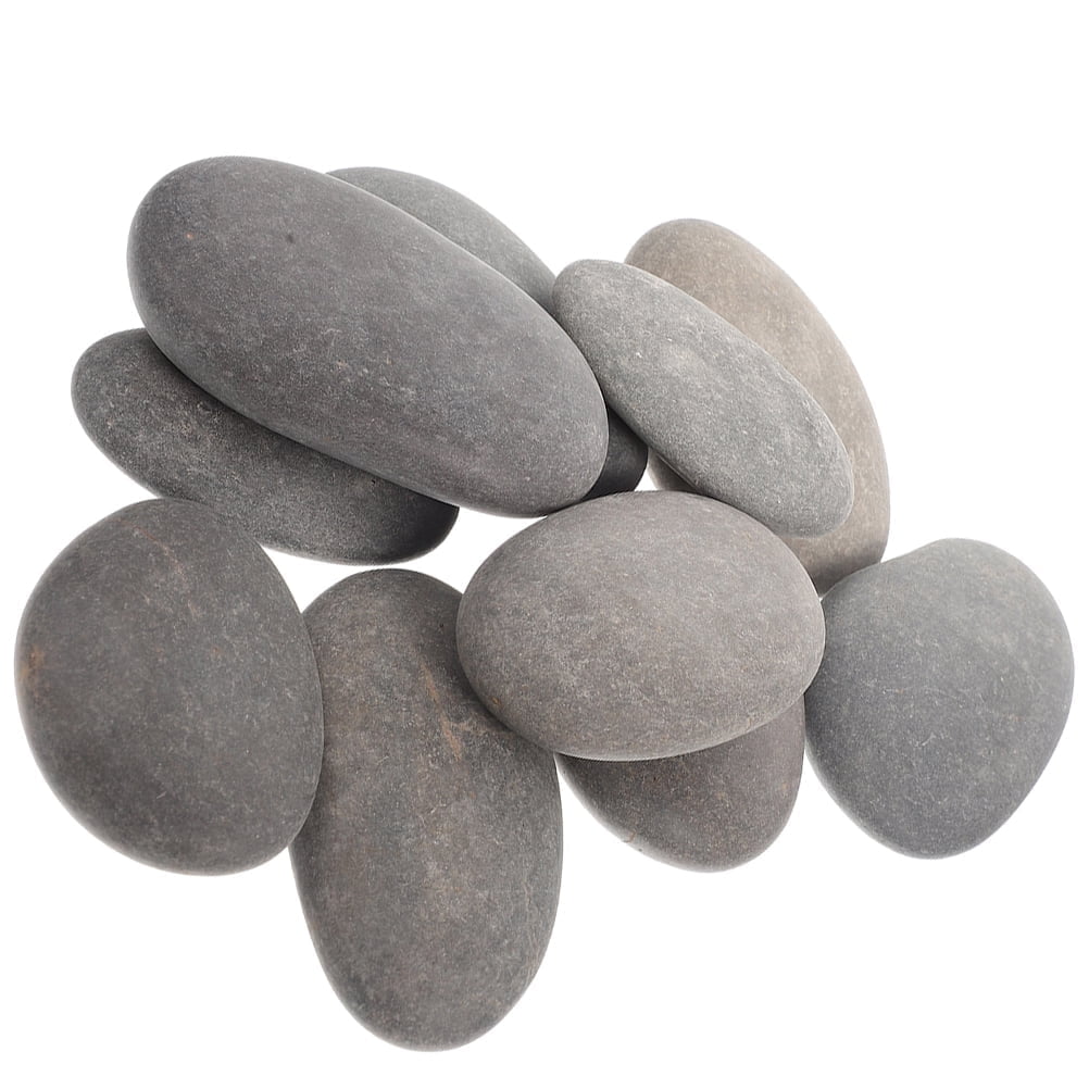 Raindrops 20Pack Rock For Painting Grey Smooth Rocks For Diy Crafts And ...