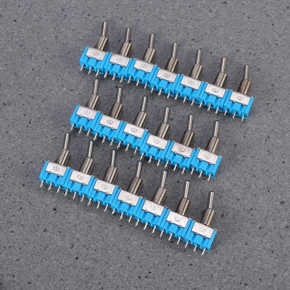 Raindrops 20Pcs Car Toggle Switch Assorted Color Plastic Metal for ...