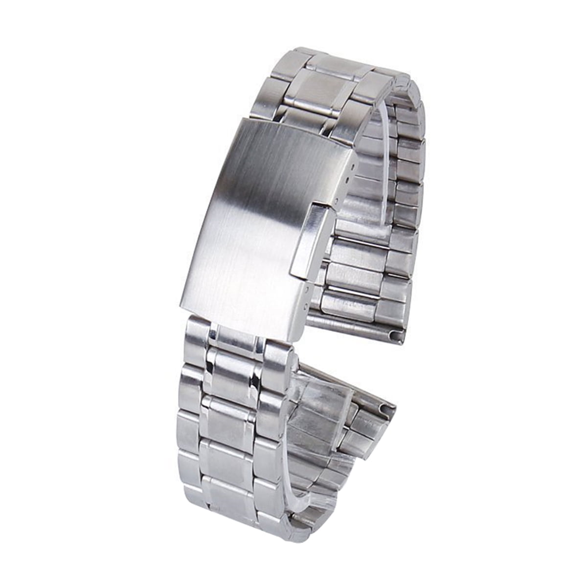 Raindrops 20mm Stainless Steel Link Bracelet Watch Band Strap with ...