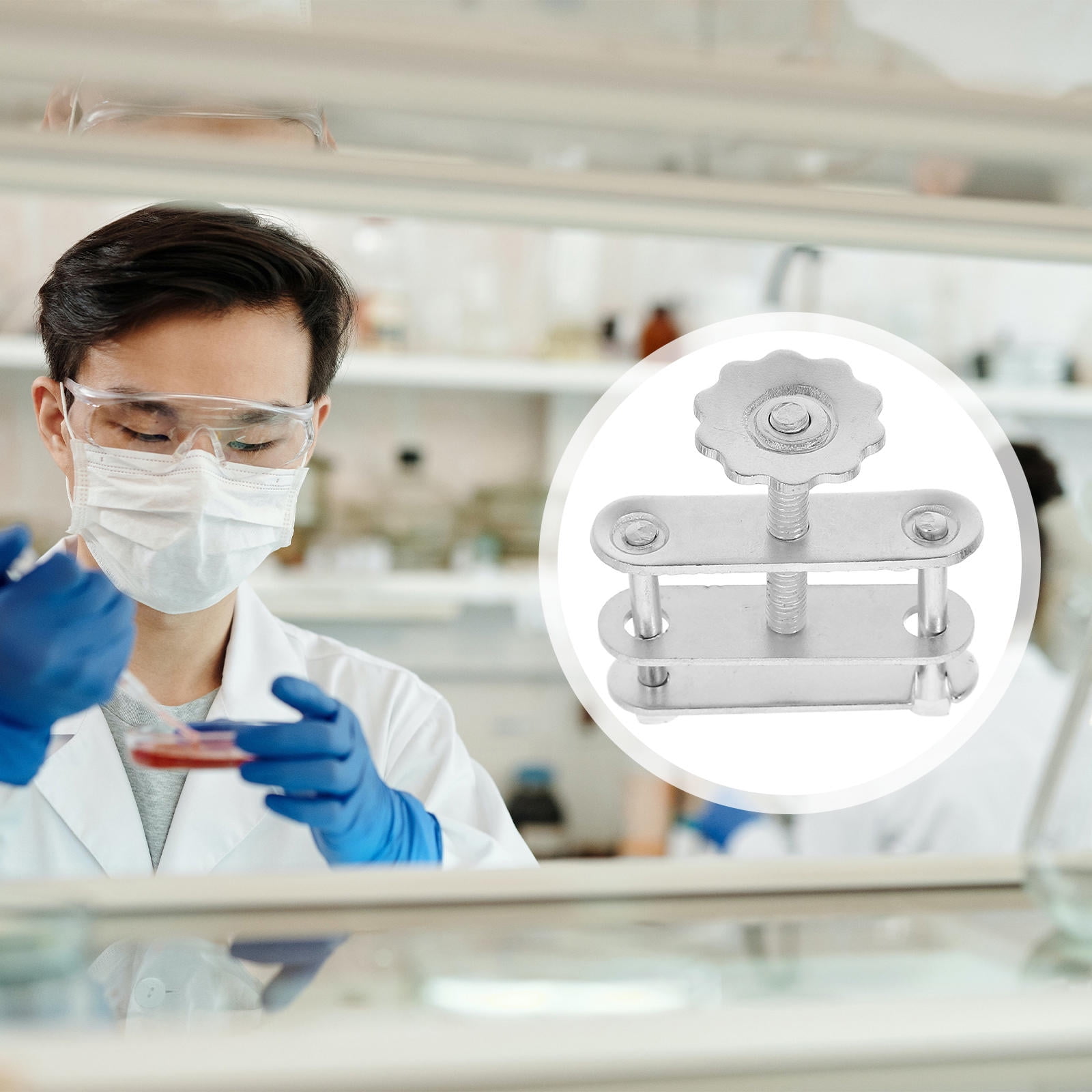 Raindrops 20pcs Adjustable Screw Compressor Clamp Iron Plated Water ...