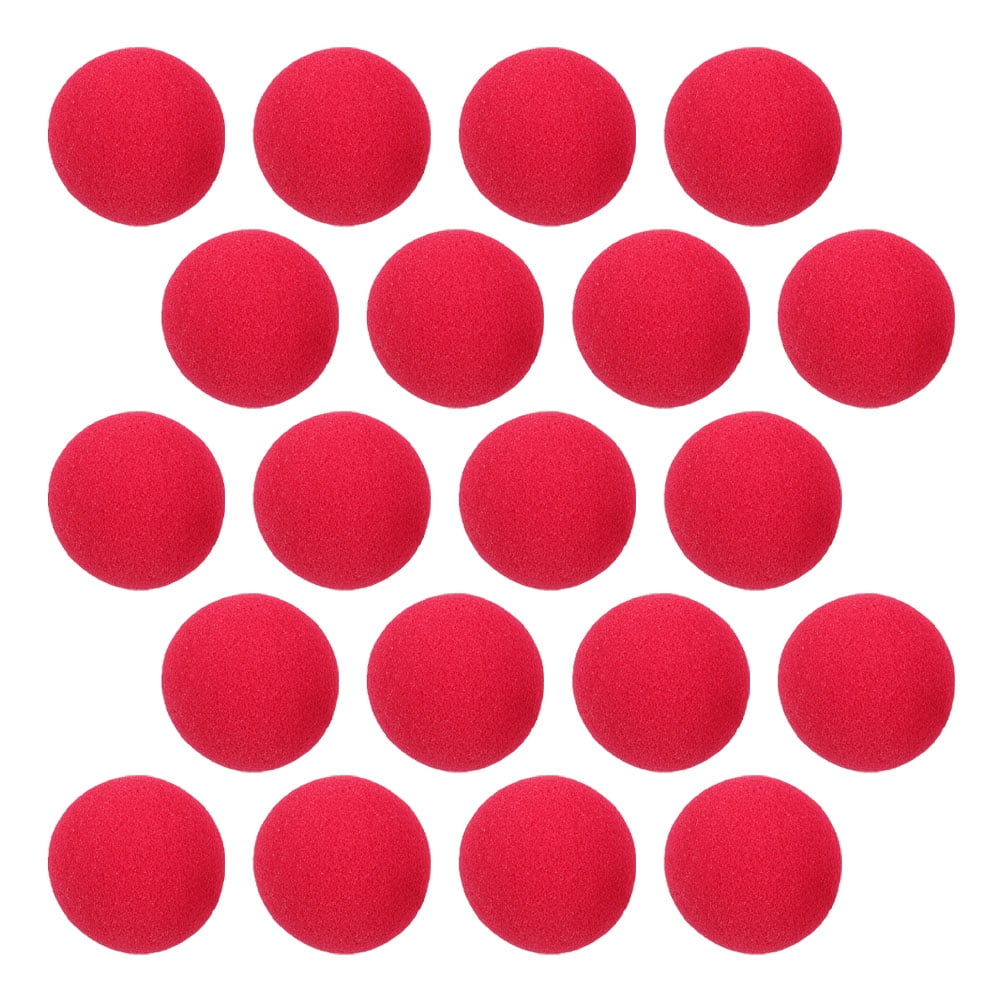 Raindrops 20pcs Clown Nose For Party Cosplay Red Clown Nose Props For ...