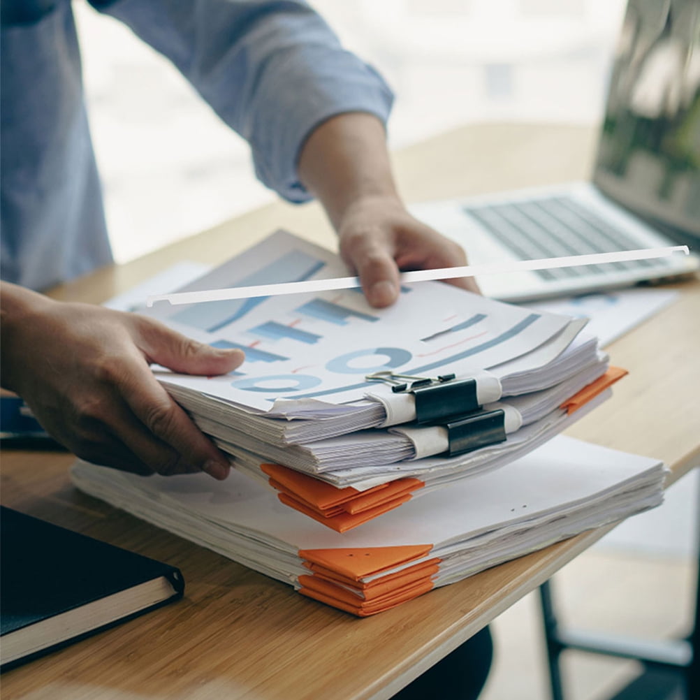 Raindrops Space Saving Metal File Clips 20Pcs 12.8X0.3X0.3In - Walmart.com