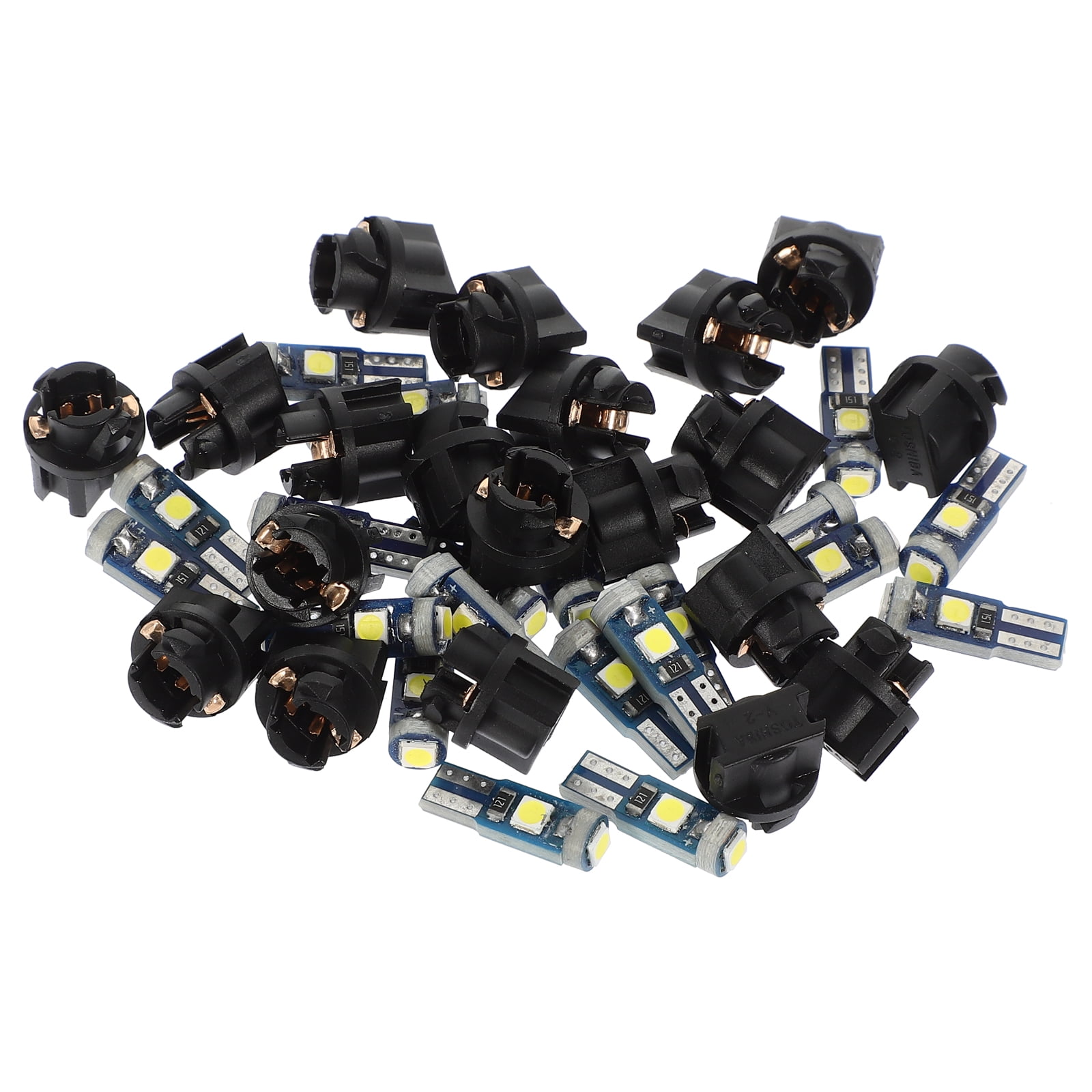 Raindrops 20pcs Instrument Cluster Bulb T5 Base Instrument Panel Light ...
