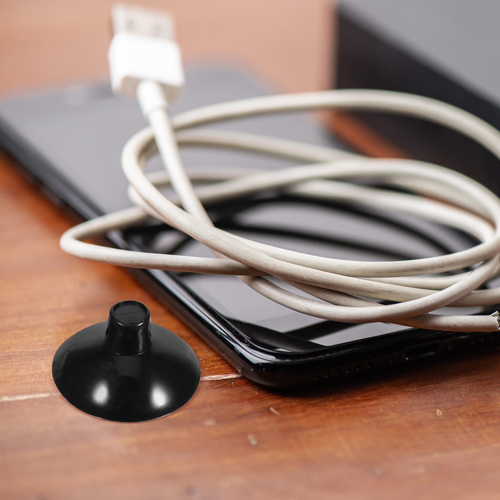 Raindrops 20pcs Small Suction Cups for Flat Top Open for Easy Cable ...