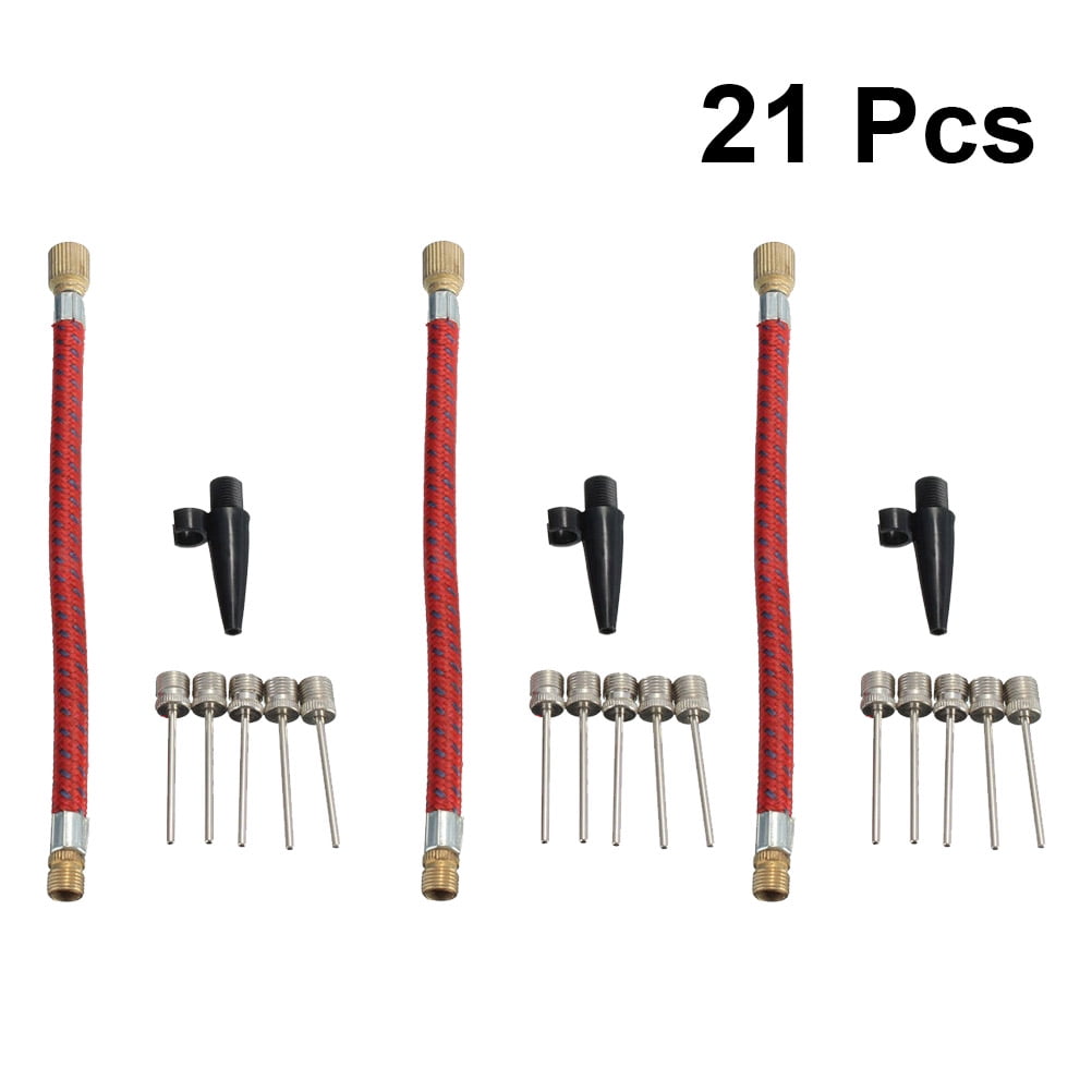 Raindrops 21 Pcs Bicycle Pump Extension Tube for Bike Air Adapter Hoses ...