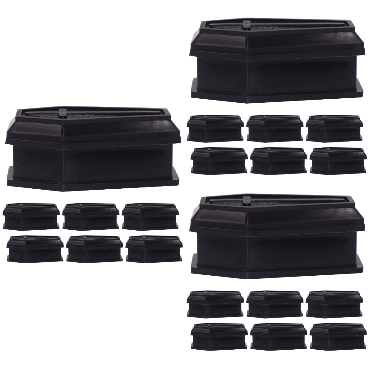 Raindrops 21 pcs Plastic Coffin Boxes Funny Coffin Adornments Prank ...