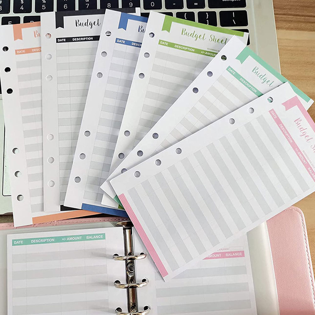 Raindrops 24 PCS Cards Budget Planner Budgeting Office - Walmart.com