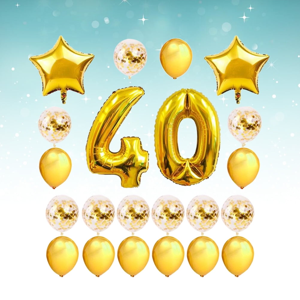 Raindrops 24 Pcs Birthday Balloon Set Classroom Party Decorations ...