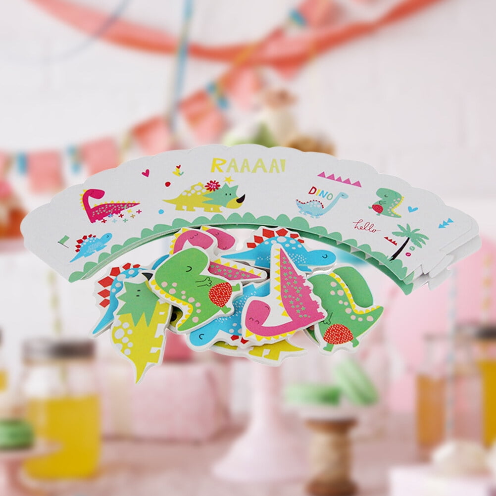 Raindrops 24 Pcs Cake Border Simple Assembly Cupcake Toppers - Walmart.com