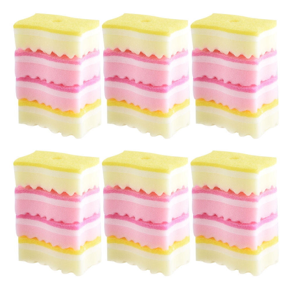 Raindrops Pcs Cleaning Body Water Absorption Sponge Dishcloth Sponge 11 ...
