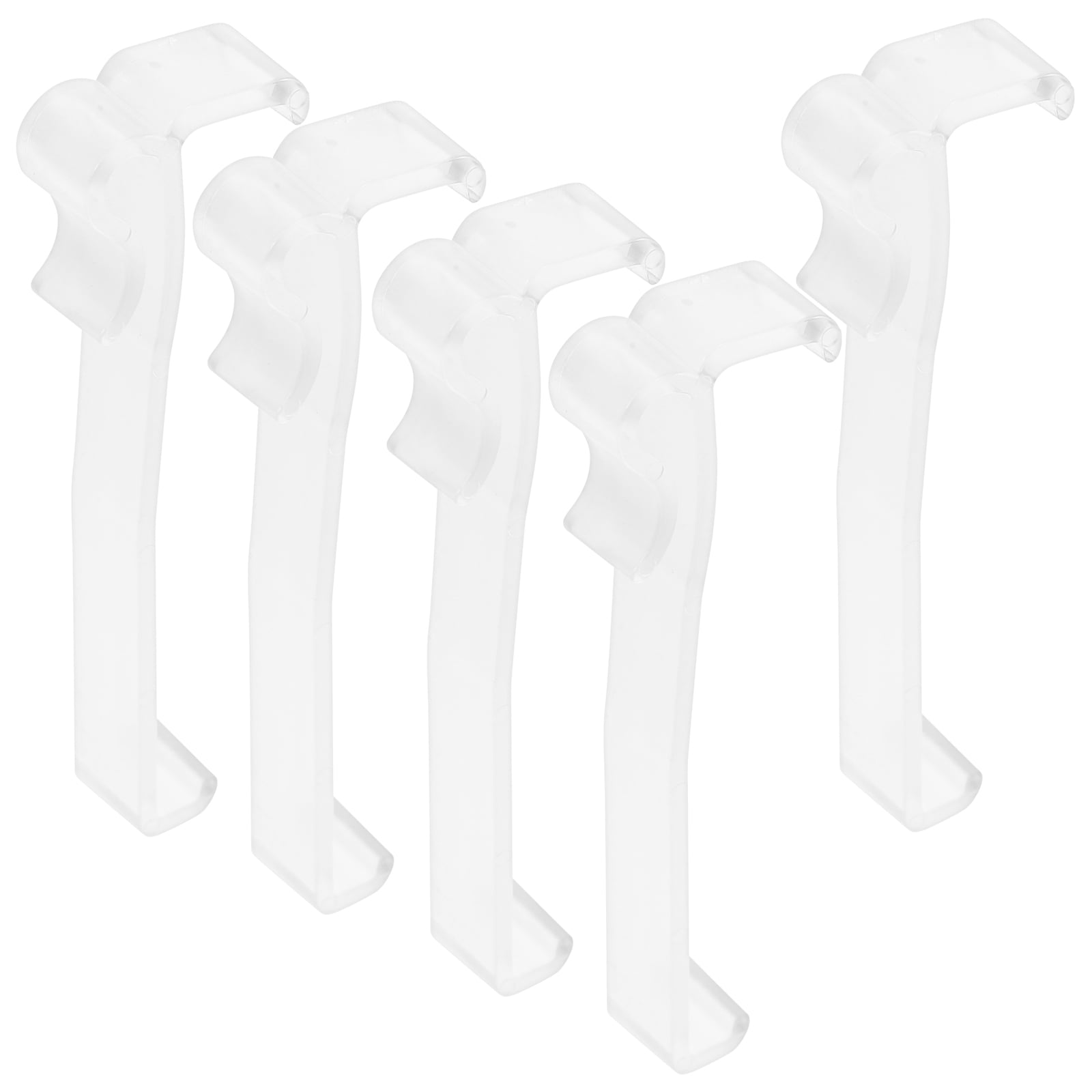 Raindrops 24 Pcs Curtain Accessories Hooks Clamps Shower Rail Shutters ...