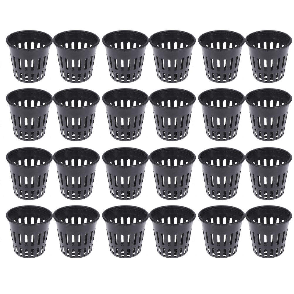 Raindrops 24 Pcs Hydroponic Bucket Planters Soilless Culture Net Cups ...