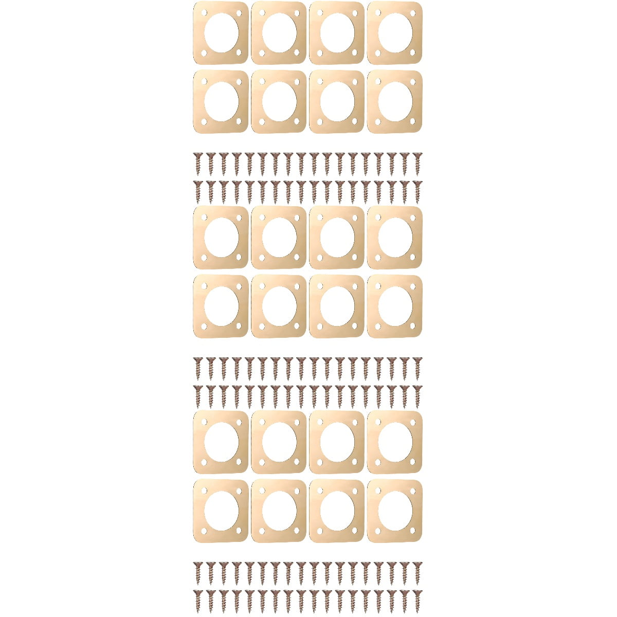 Raindrops 24 Pcs Predator Guards For Houses Copper Birdhouse Metal ...