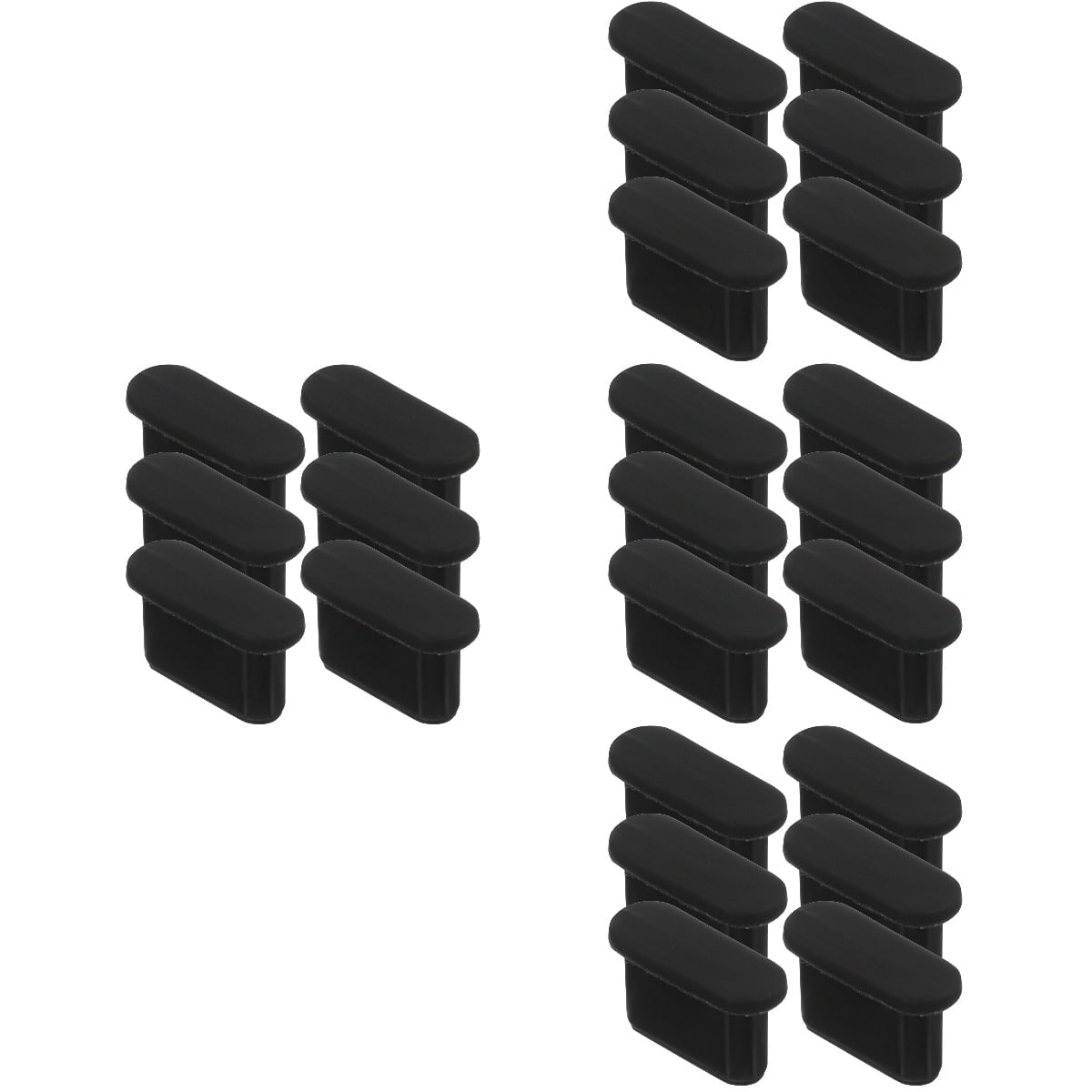 Raindrops 24 Pcs Silicone Dust Plug Type-C Dust Plug Flexible Dust ...