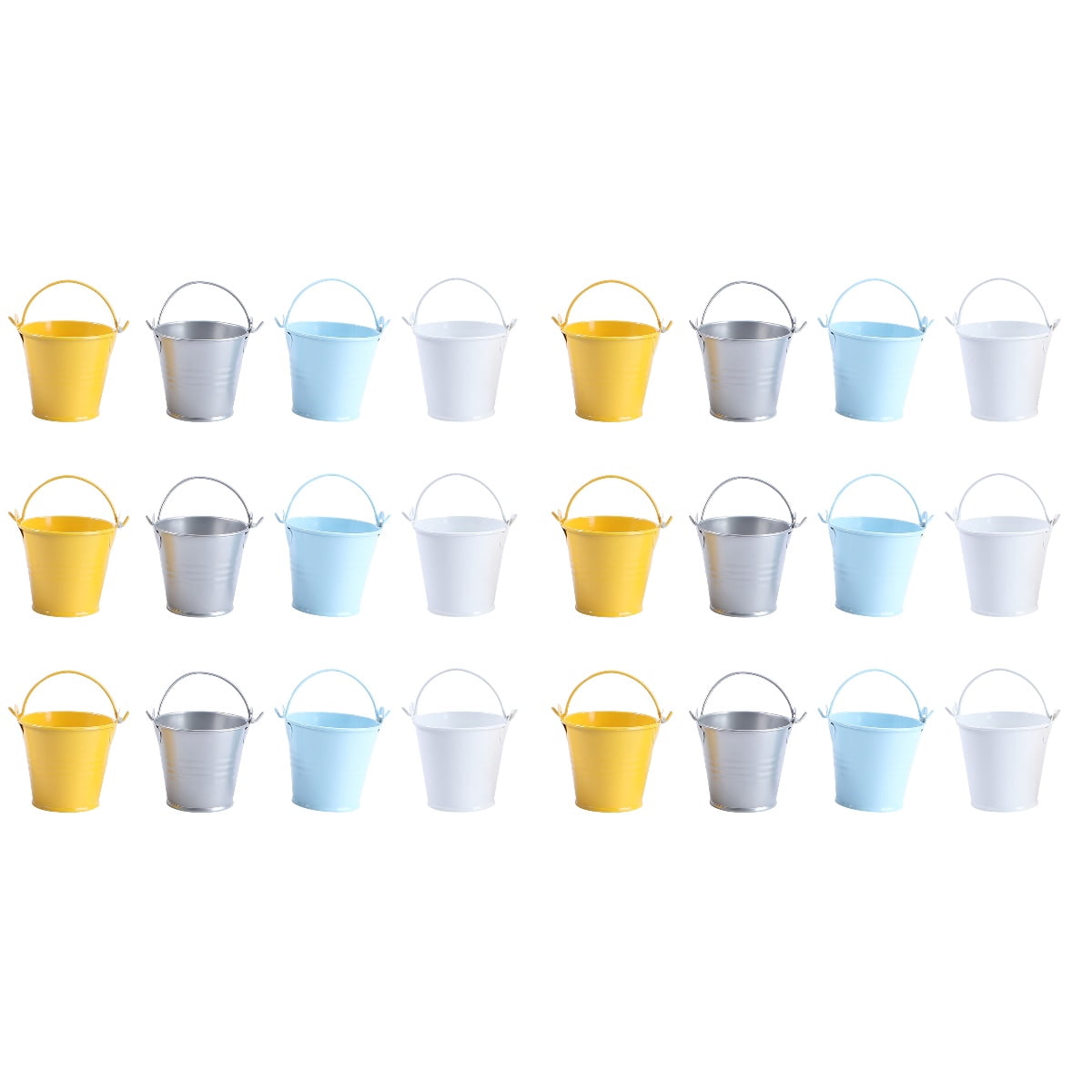 Raindrops pcs Balcony Metal Bucket Flower Hanging Pot Garden Pots Plant ...