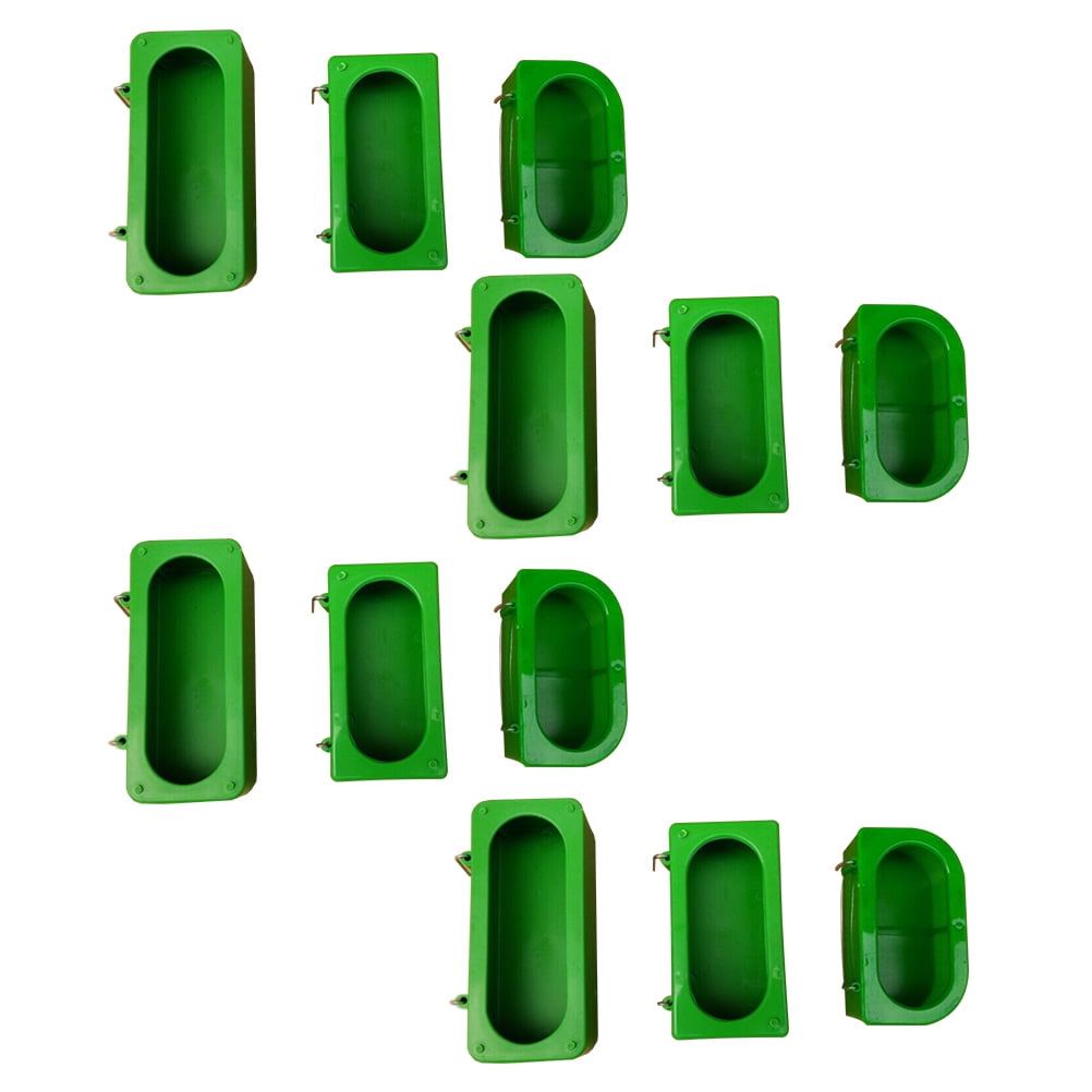 Raindrops 24 pcs Birds Feeding Troughs Feeding Food Groove Bowls Pigeon ...