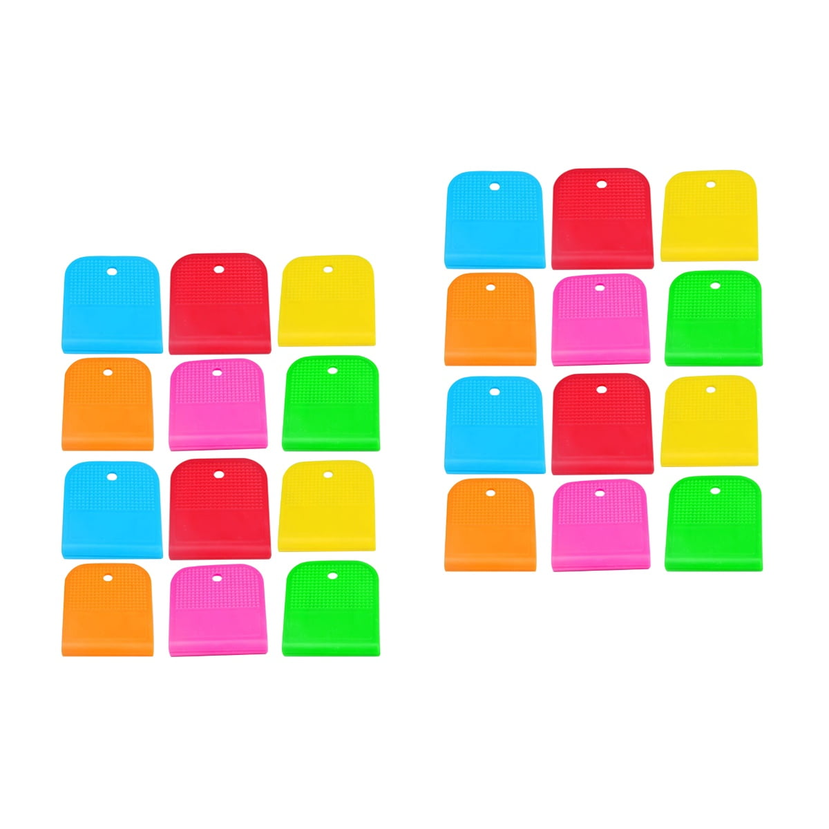 Raindrops 24 pcs Clothes Hangers Clips Pants Hangers Plastic Clips ...