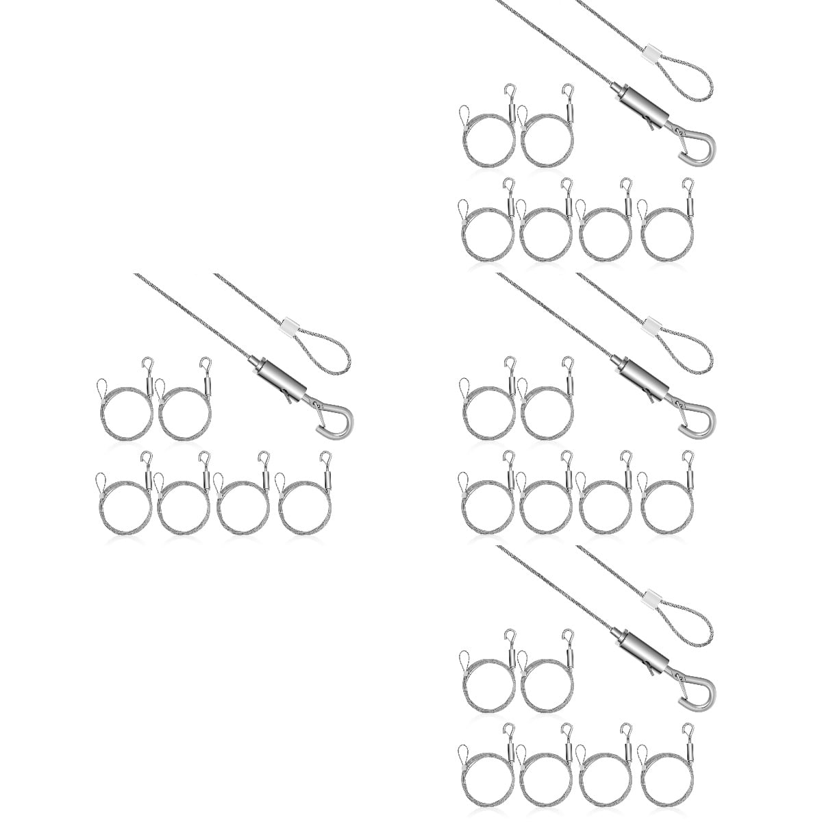 Raindrops 24 pcs Hanging Wire Picture Frame Hanging Cord Heavy Duty ...