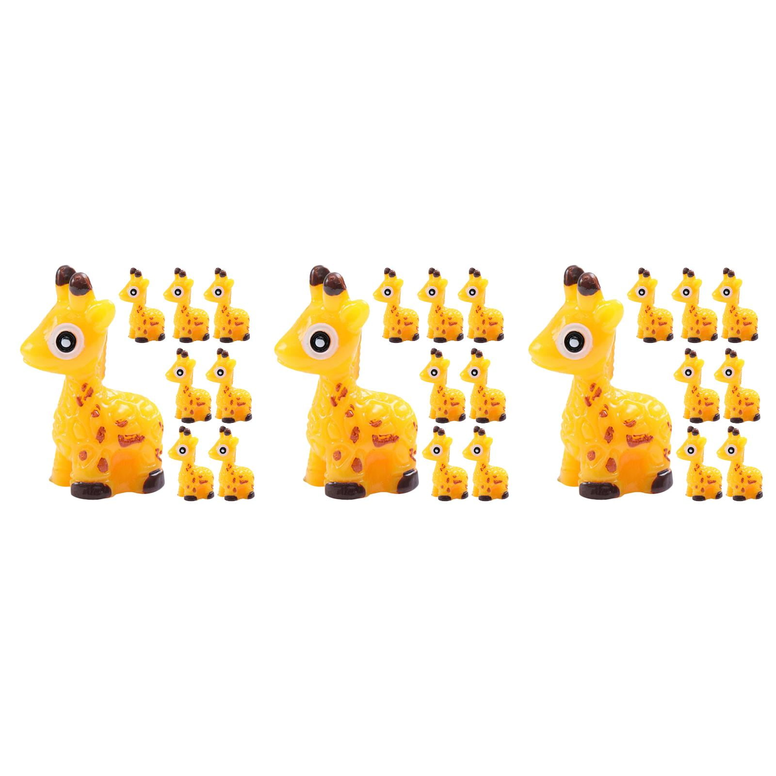 Raindrops 24 pcs Indoor Micro Landscape Figurines Garden Miniature Deer ...