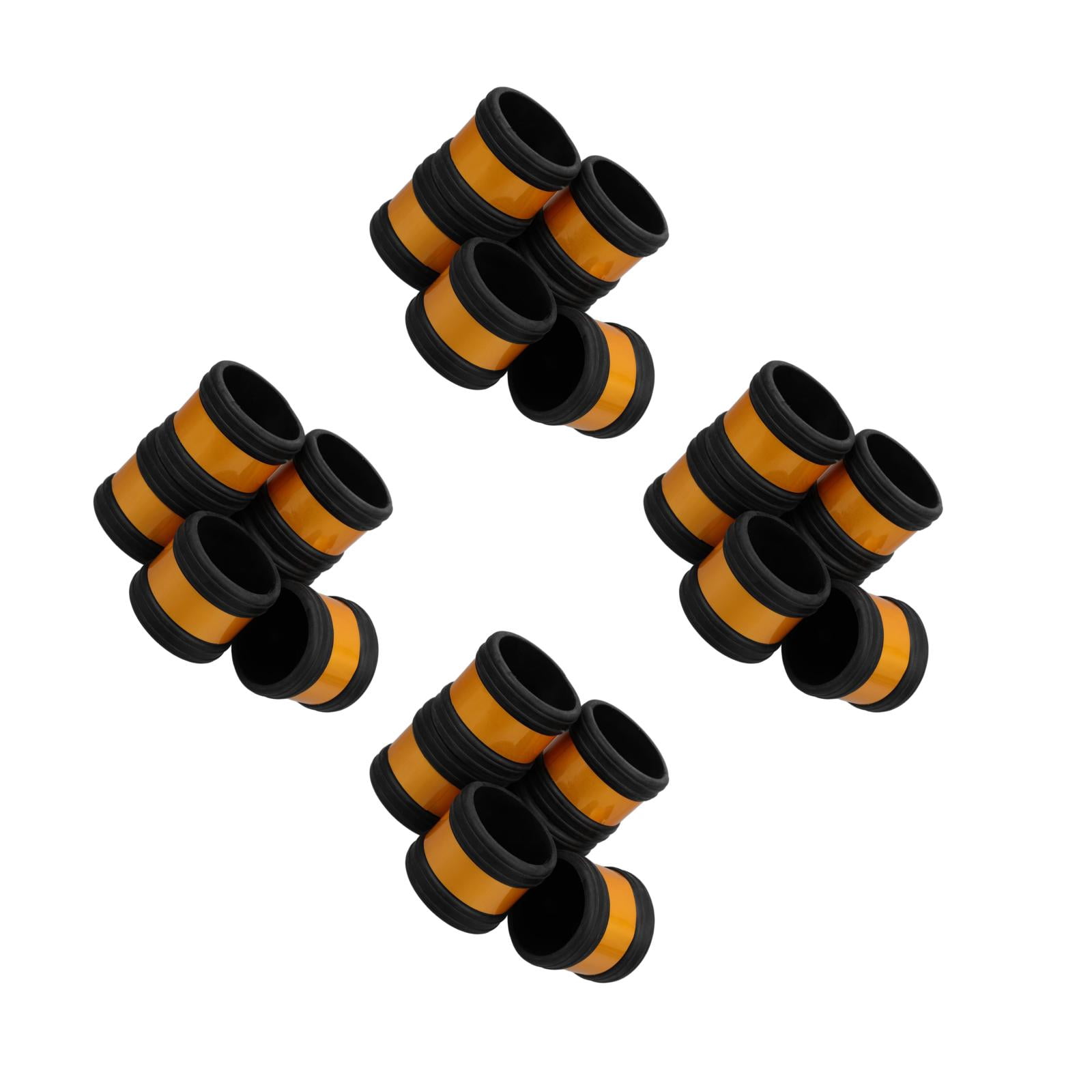 Raindrops 24 pcs Rubber Scaffolding Fittings Scaffolding Pipe Cover ...